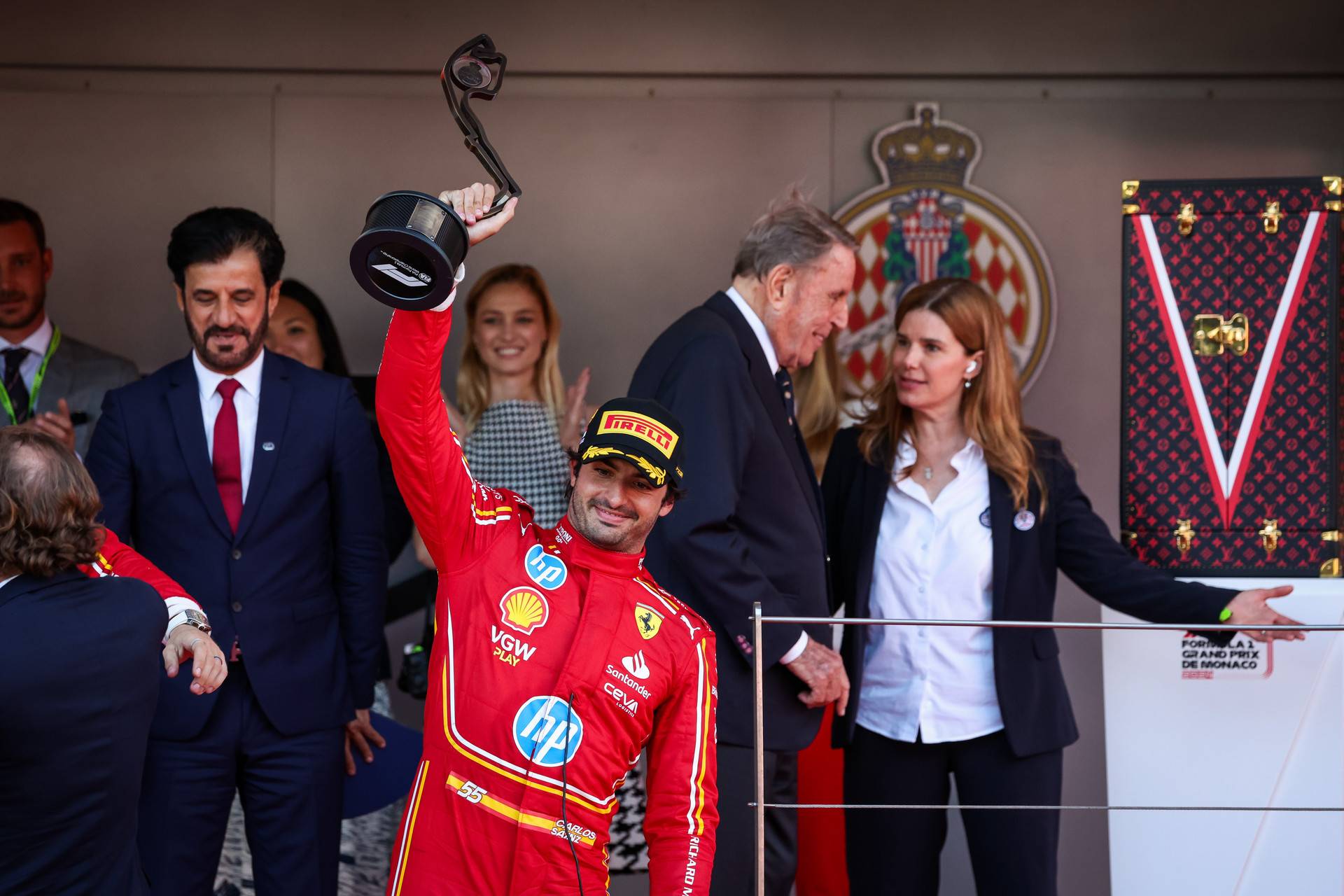 Carlos Sainz scores fourth podium of the year in the Monaco GP